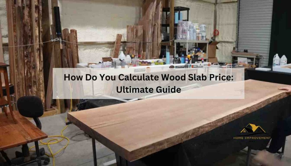 How Do You Calculate Wood Slab Price: Ultimate Guide