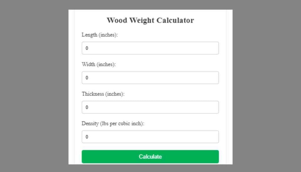 How Much Wood to Buy Calculator: Effortlessly Determine Wood Requirements
