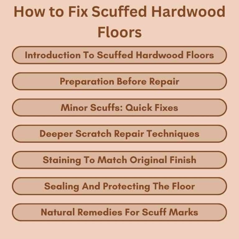 How to Fix Scuffed Hardwood Floors: Quick & Easy Fixes