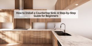How to Install a Countertop Sink: A Step-by-Step Guide for Beginners