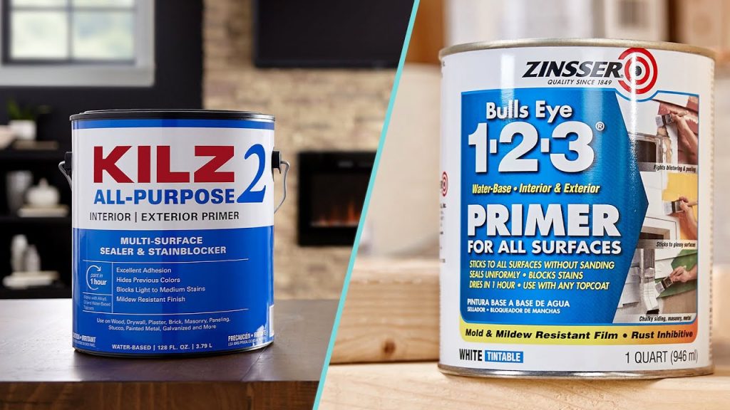 Kilz Vs Zinsser: Ultimate Primer Showdown