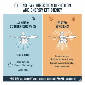 How to Reverse Ceiling Fan Direction: Genius Guide