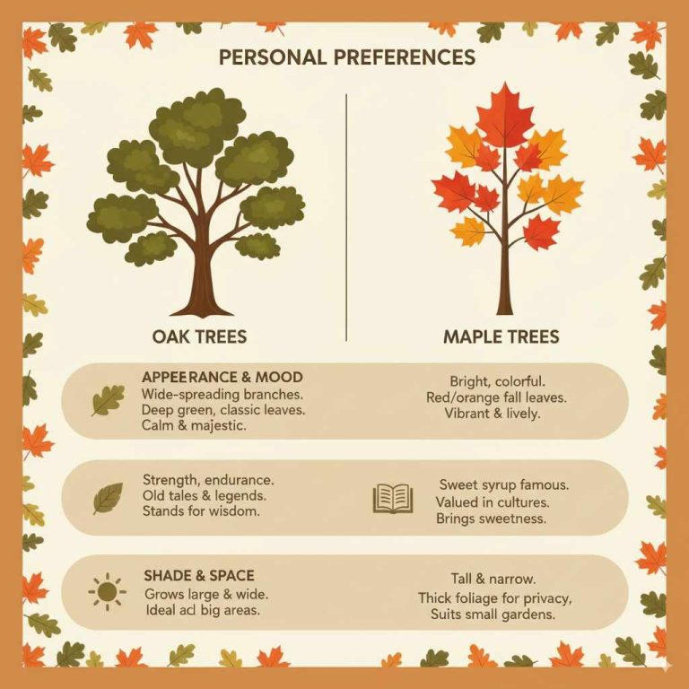 Oak Vs Maple Tree: Choosing the Best for Your Yard