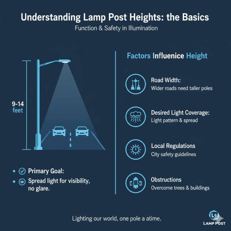 How Tall Is A Lamp Post? Essential Facts