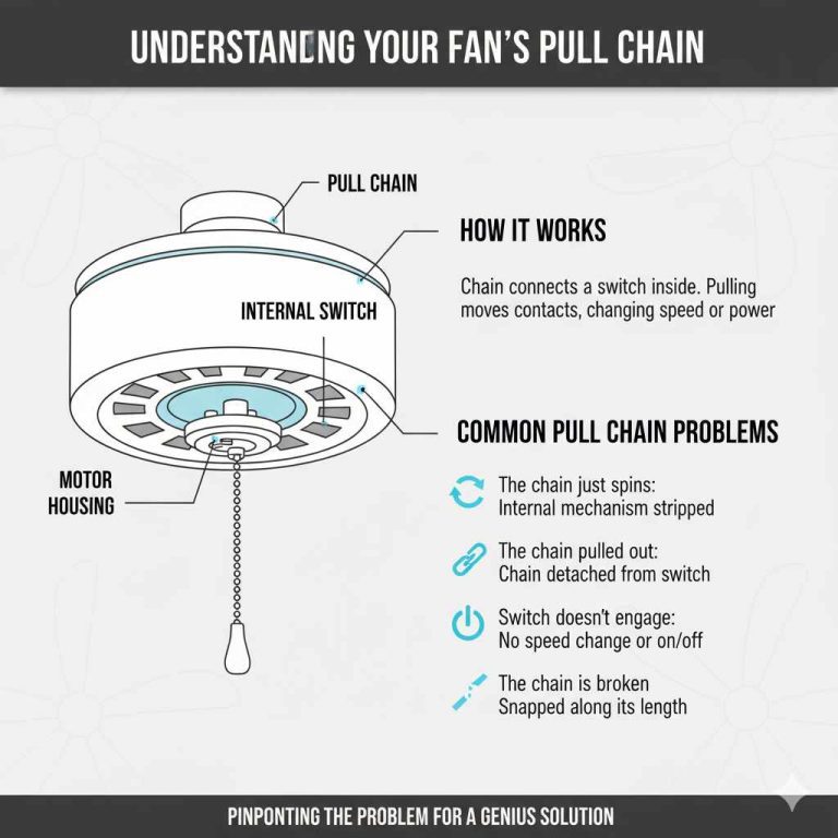 How to Fix a Pull Chain on a Fan: Genius Solution