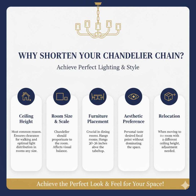 How to Shorten Chandelier Chain: Essential Guide