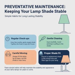 How to Fix a Wobbly Lamp Shade: Effortless Fix