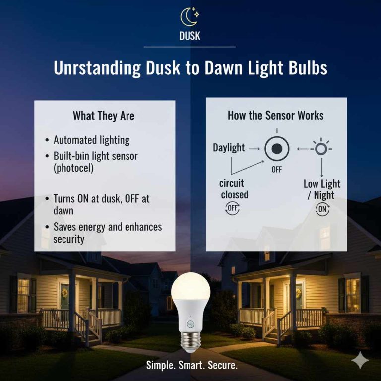 Will Dusk to Dawn Light Bulbs Work: Essential Guide