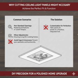 How To Cut Ceiling Light Panels: Genius Effortless Guide