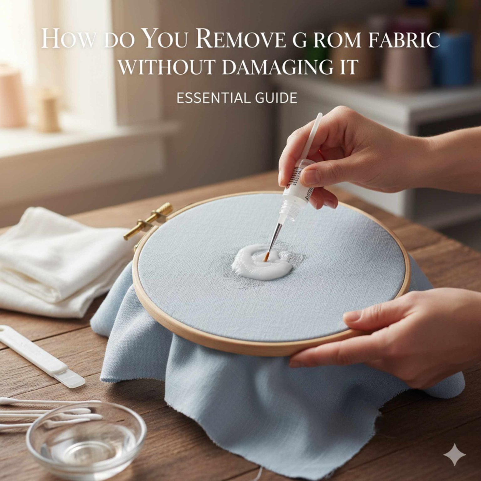How Do You Remove Glue From Fabric Without Damaging It: Essential Guide