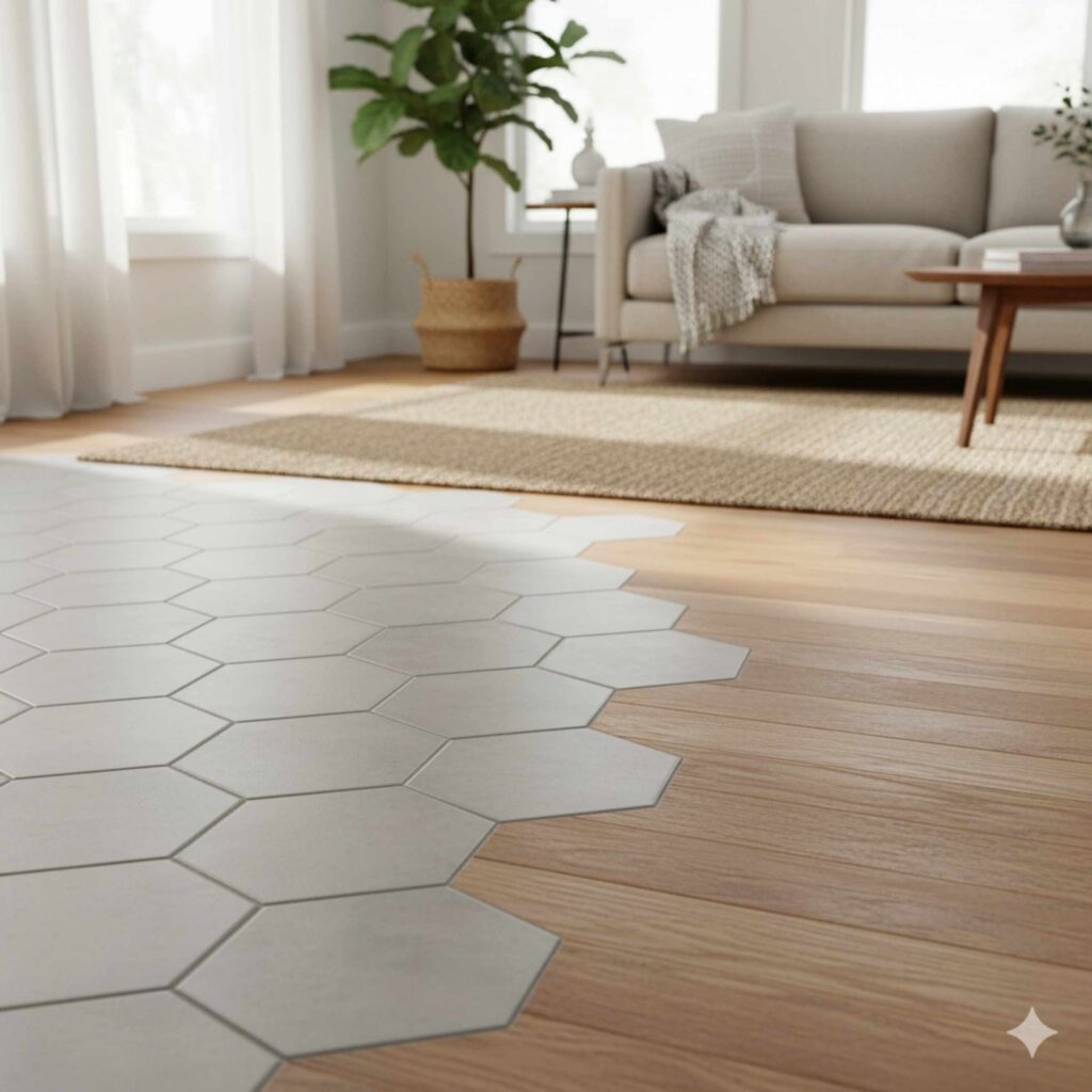 Transition Ideas: Proven, Effortless Tile & Wood