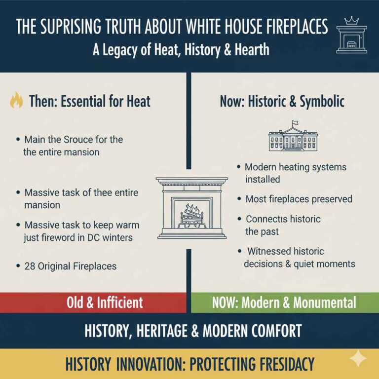 Are The Fireplaces In The White House Wood Burning: Genius
