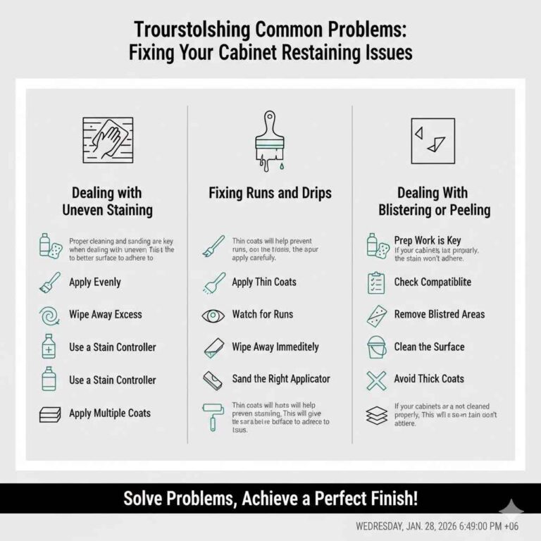How to Restain Kitchen Cabinets Without Stripping: A Simple Guide