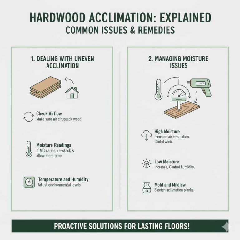 How to Stack Solid Hardwood for Perfect Acclimation