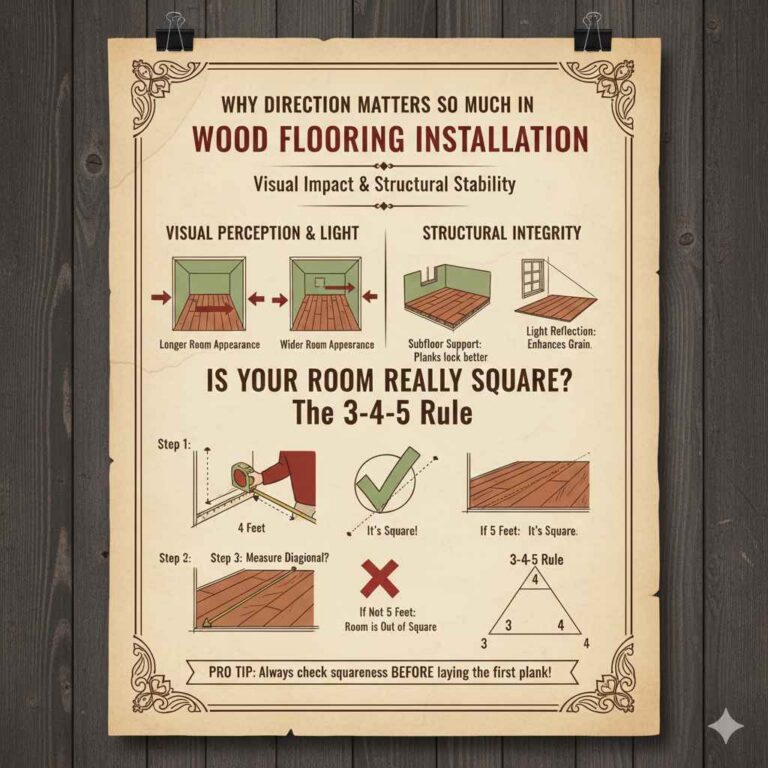 Which Direction To Lay Wood Flooring In A Square Room: Proven Essential