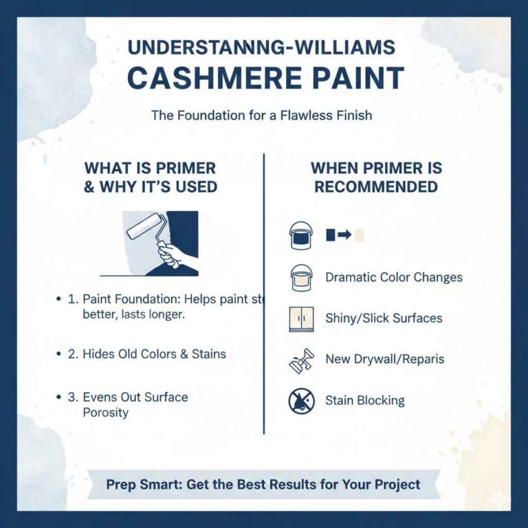 Does Sherwin-Williams Cashmere Paint Need Primer
