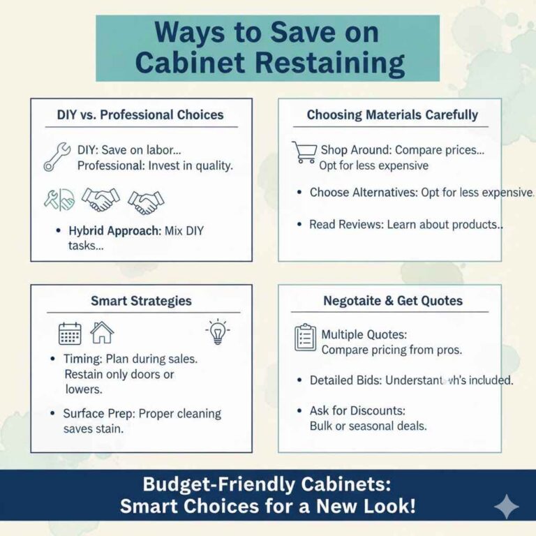 How Much Does It Cost to Restain Kitchen Cabinets? A Detailed Guide