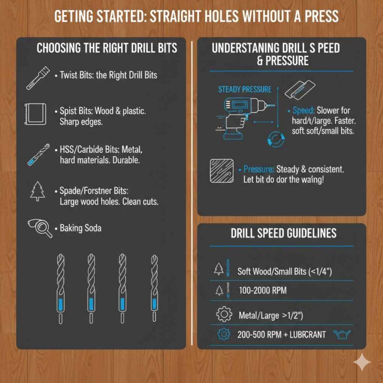 How to Drill Straight Holes Without a Press – Home Improvement Way