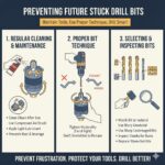 How To Remove A Stuck Drill Bit From A Keyless Chuck