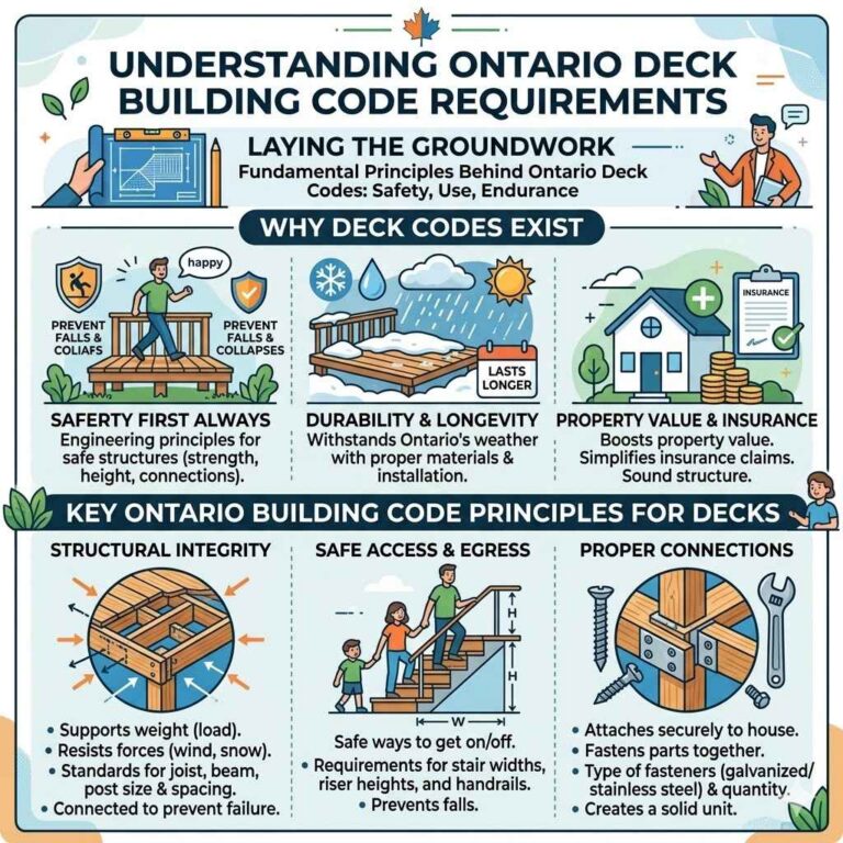 Ontario Deck Building Code Requirements Explained