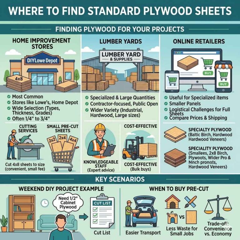 What Are the Standard Plywood Sheet Dimensions